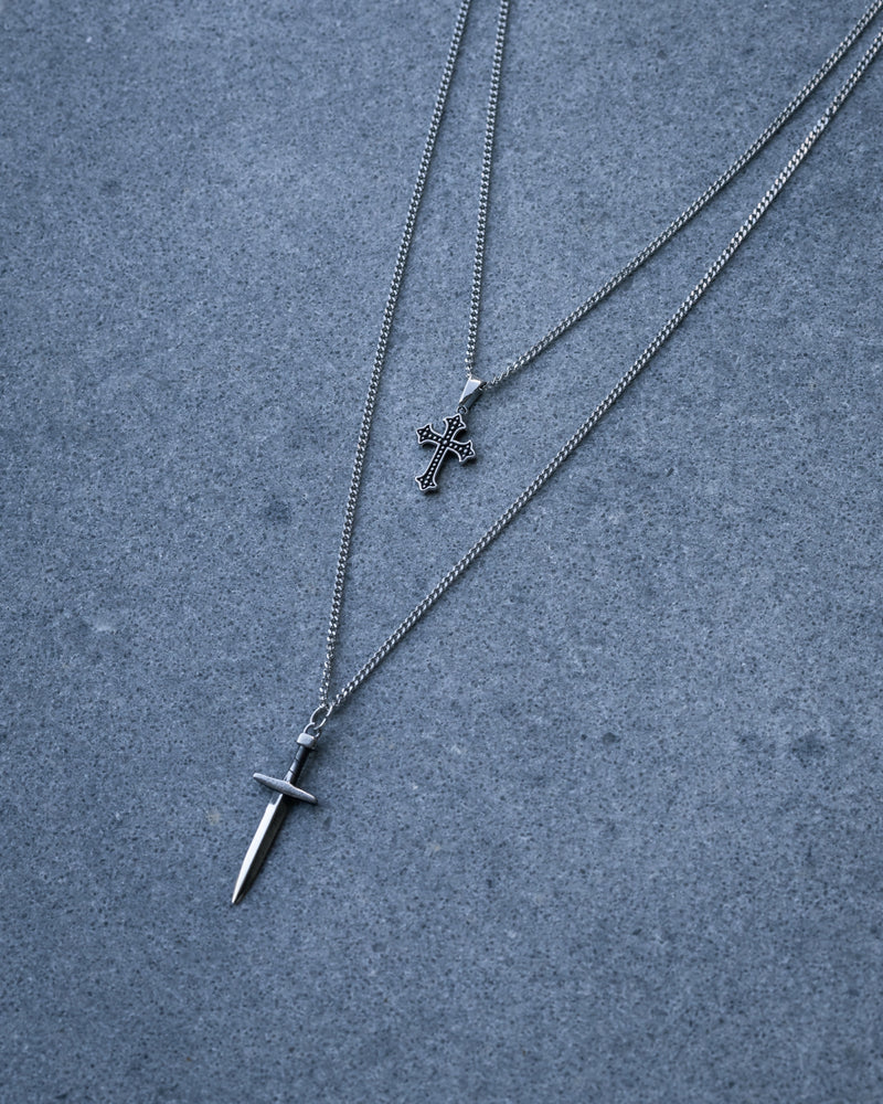 Behind the 10mm Cable Link Necklace Chain - Statement Collective
