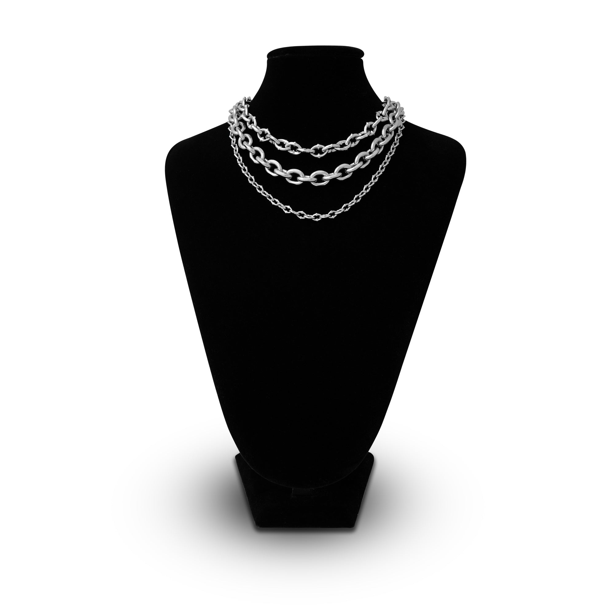 Gothic Necklace Chains Layered Set By Statement Collective