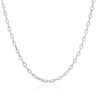 Medieval Era Spiked Chain Link Necklace By Statement Collective