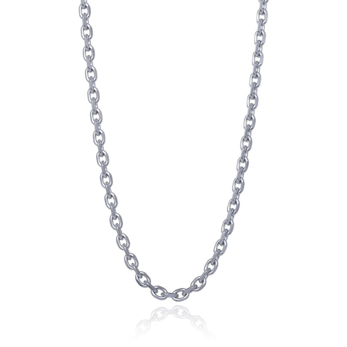 Diamond Cut Cable Link Chain Necklace 4.5mm By Statement Collective